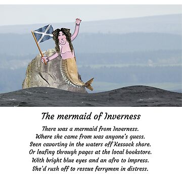 Poster for Sale mit "Gedicht - die Meerjungfrau von Inverness." von ...