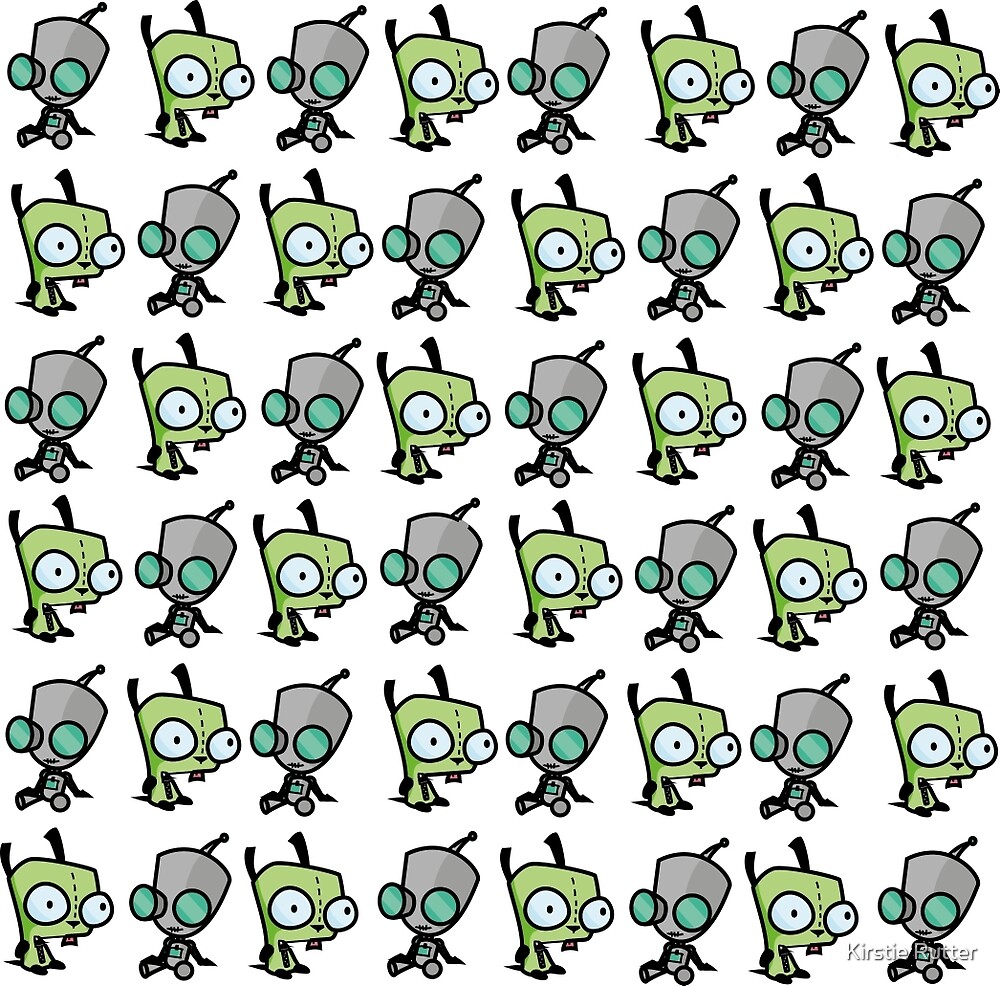 "Checkered Gir pattern" by Kirstie Rutter | Redbubble
