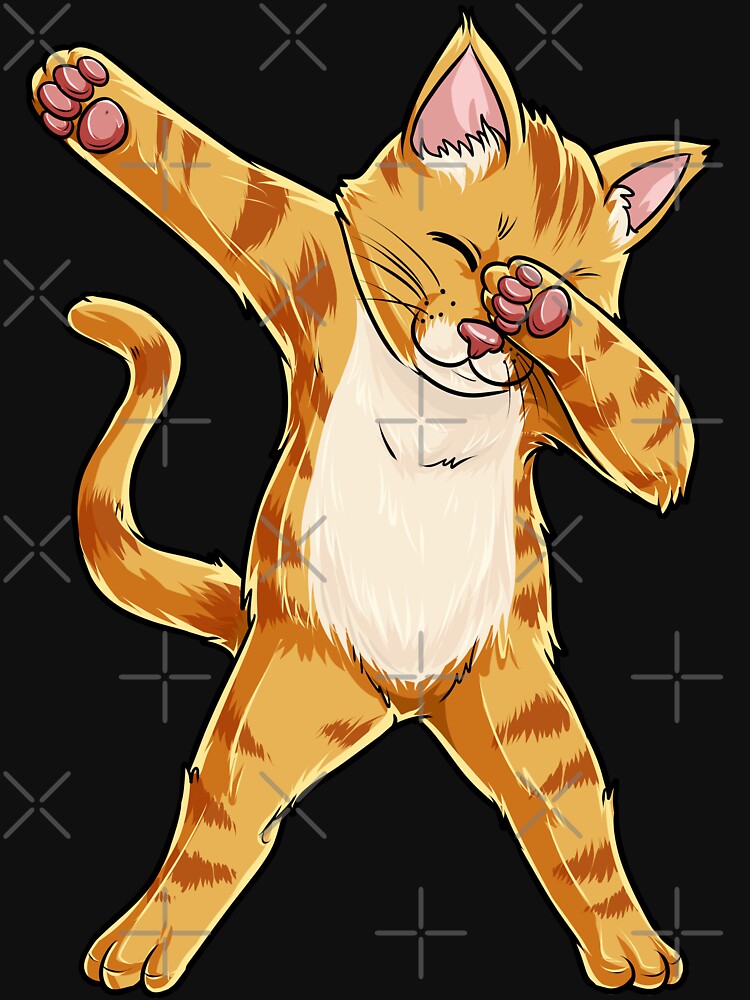 "Dabbing Cat Shirt Funny Cats meme Kitty Kitten Dab Cat Lover Gifts T ...