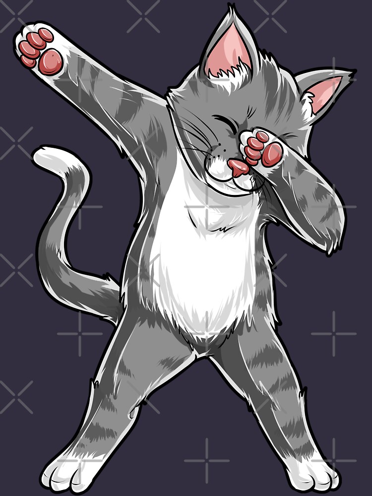 "Dabbing Cat Shirt Funny Cats meme Kitty Kitten Dab Cat Lover Gifts T ...