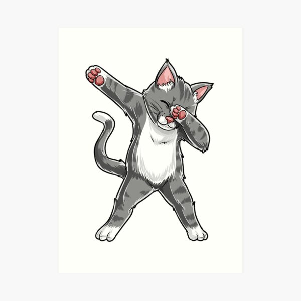 "Dabbing Cat Shirt Funny Cats meme Kitty Kitten Dab Cat Lover Gifts T ...