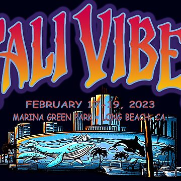 "Cali Vibes Festival 2023" Sticker for Sale by Festmerch | Redbubble