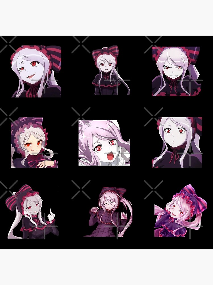 " Anime Overlord Pack stickers" Poster for Sale by youssef-ezz | Redbubble