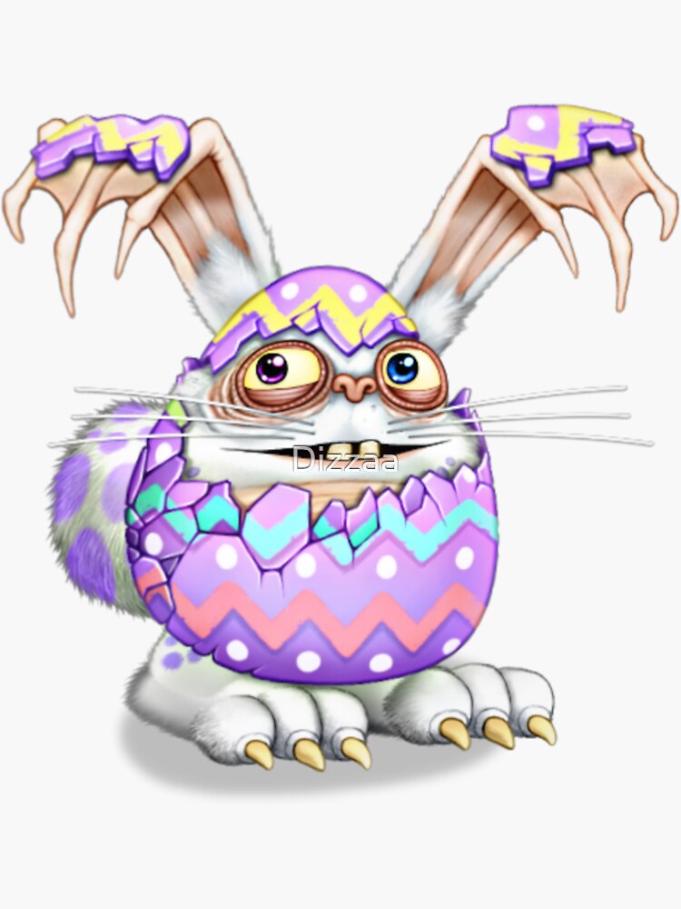 "My Singing Monsters character blabbit" Sticker for Sale by Dizzaa ...