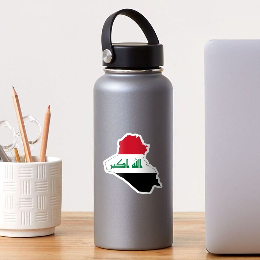 "Iraq" Sticker for Sale by OmarDakhane | Redbubble