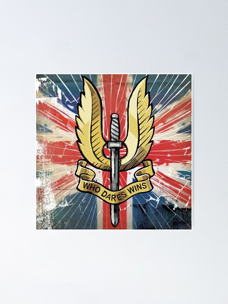 "SAS" Poster by Tobias1969 | Redbubble