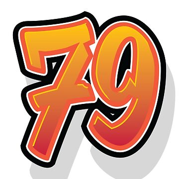 "1979" Sticker for Sale by IAMRIVERRIO | Redbubble