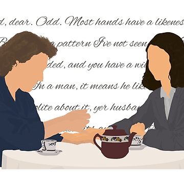 "Mrs Graham & Claire - Outlander" Sticker by chaoticdoodlery | Redbubble