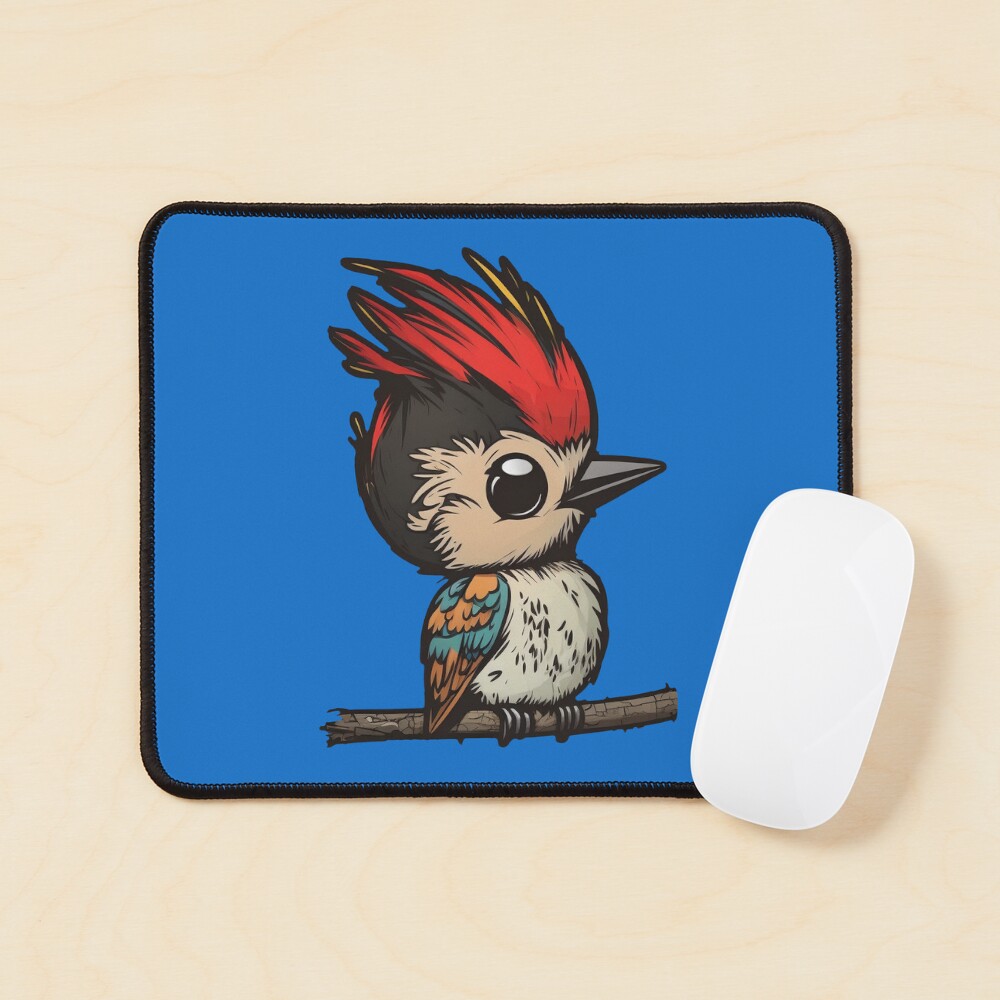 "Baby Woodpecker: Drumming Nestling" Sticker for Sale by ...