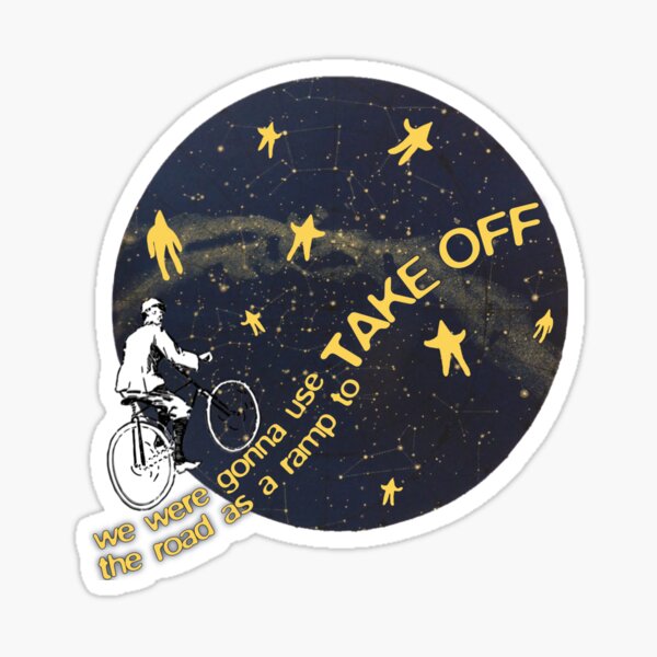 "Take Off" Sticker for Sale by cookieleib | Redbubble