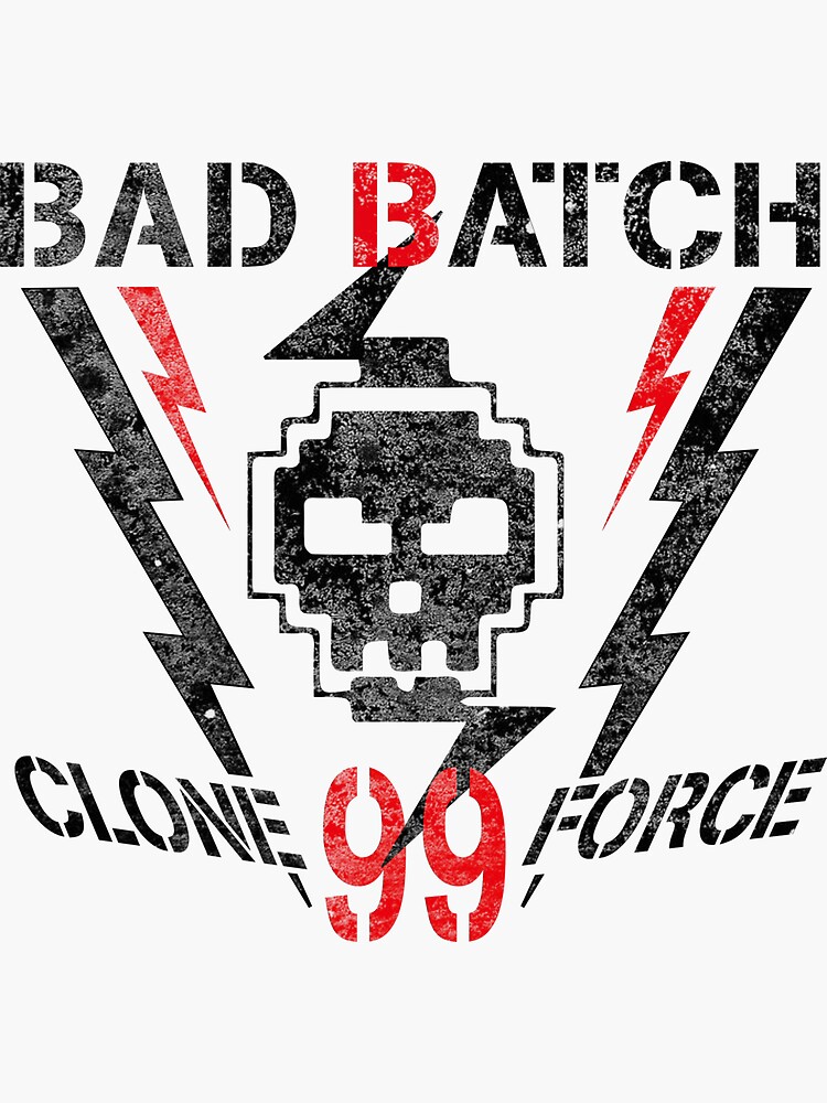 "The Bad Batch Clone Force 99 #TheBadBatch #CloneForce99 T-Shirt ...