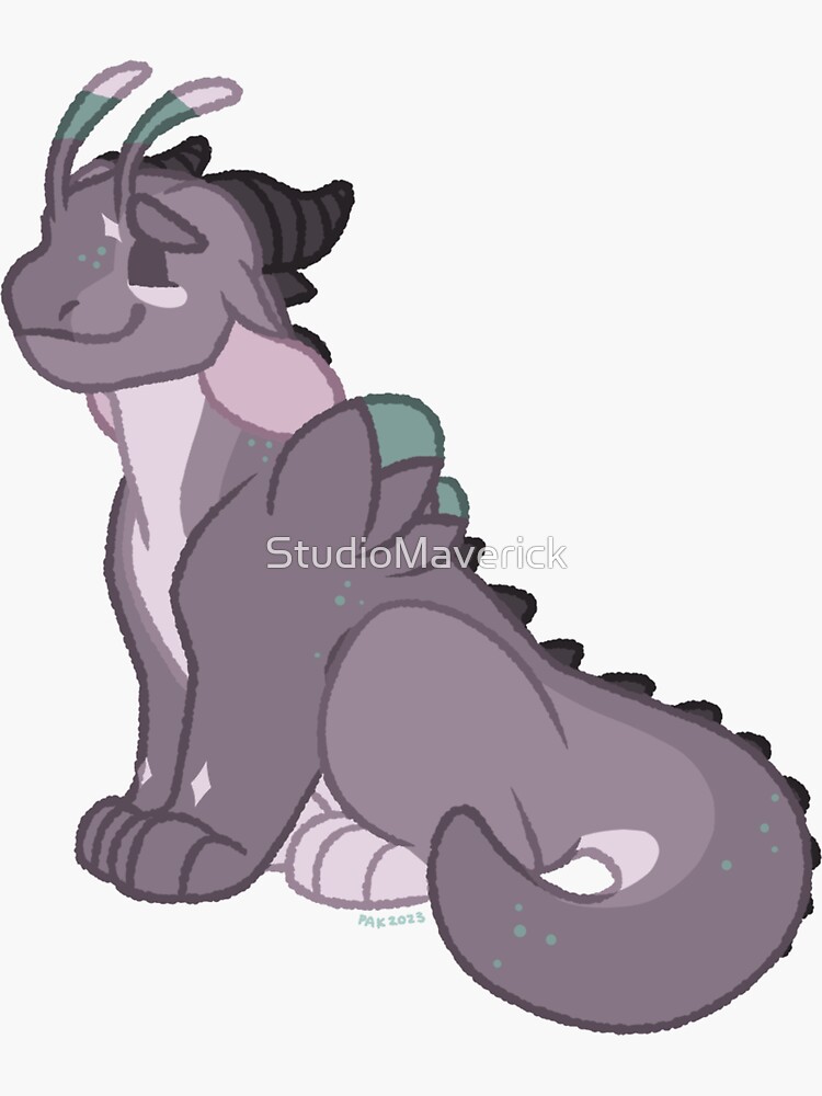 "Dusky - WOF Wings of Fire" Sticker for Sale by StudioMaverick | Redbubble
