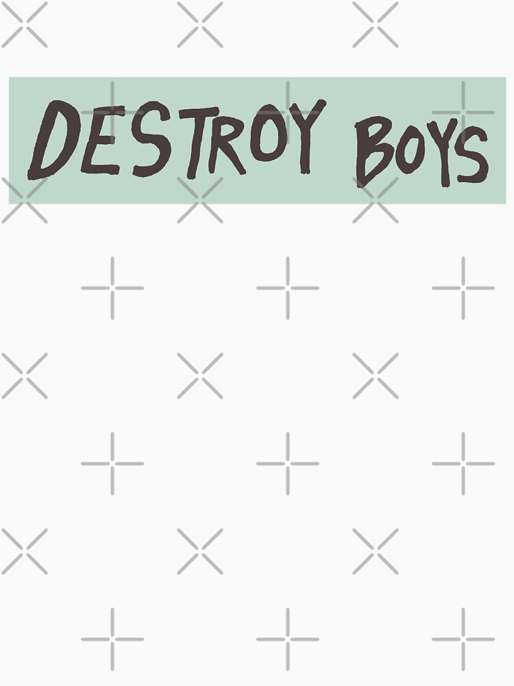 "Destroy Boys Merch Destroy Boys Logo" T-shirt for Sale by YazidiShopy ...