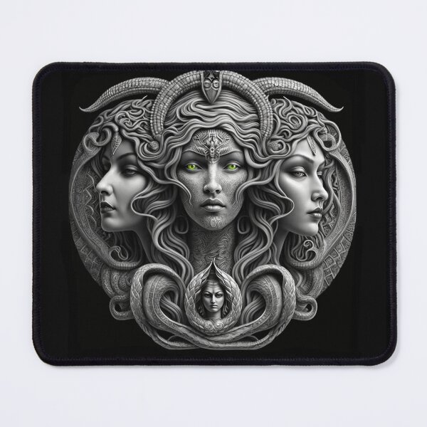 "Green Eyed Triple Goddess Mother Maiden Crone Hecate Snake Spider ...