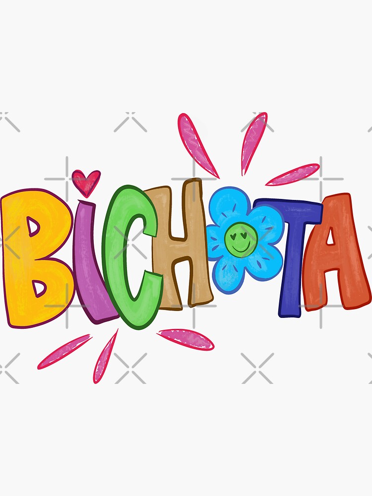 "Bichota new album design " Sticker for Sale by fannyg08 | Redbubble
