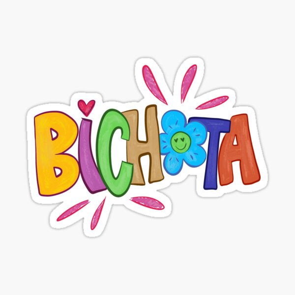 "Bichota new album design " Sticker for Sale by fannyg08 | Redbubble