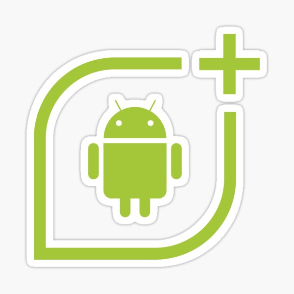 "Androidplus Logo" Sticker for Sale by Alaa Almasri ⭐⭐⭐⭐⭐ | Redbubble