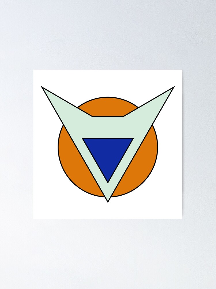 Ginyu Logo Ginyu Force Logo Vintage Effect Poster
