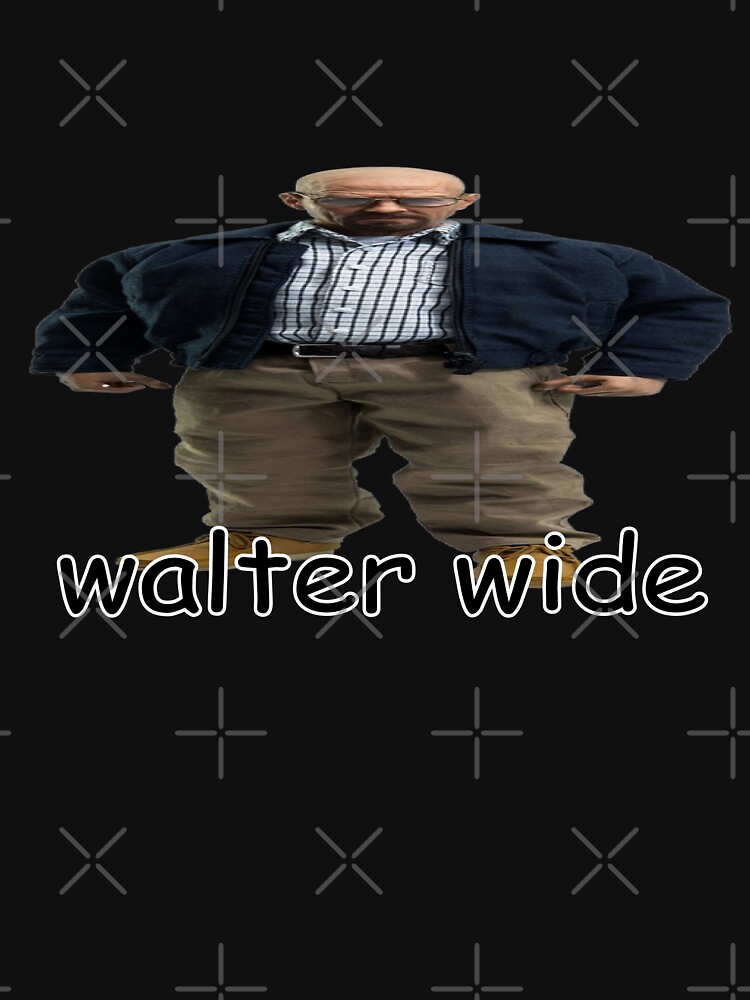 "walter wide breaking bad walter white parody" Active T-Shirt for Sale ...