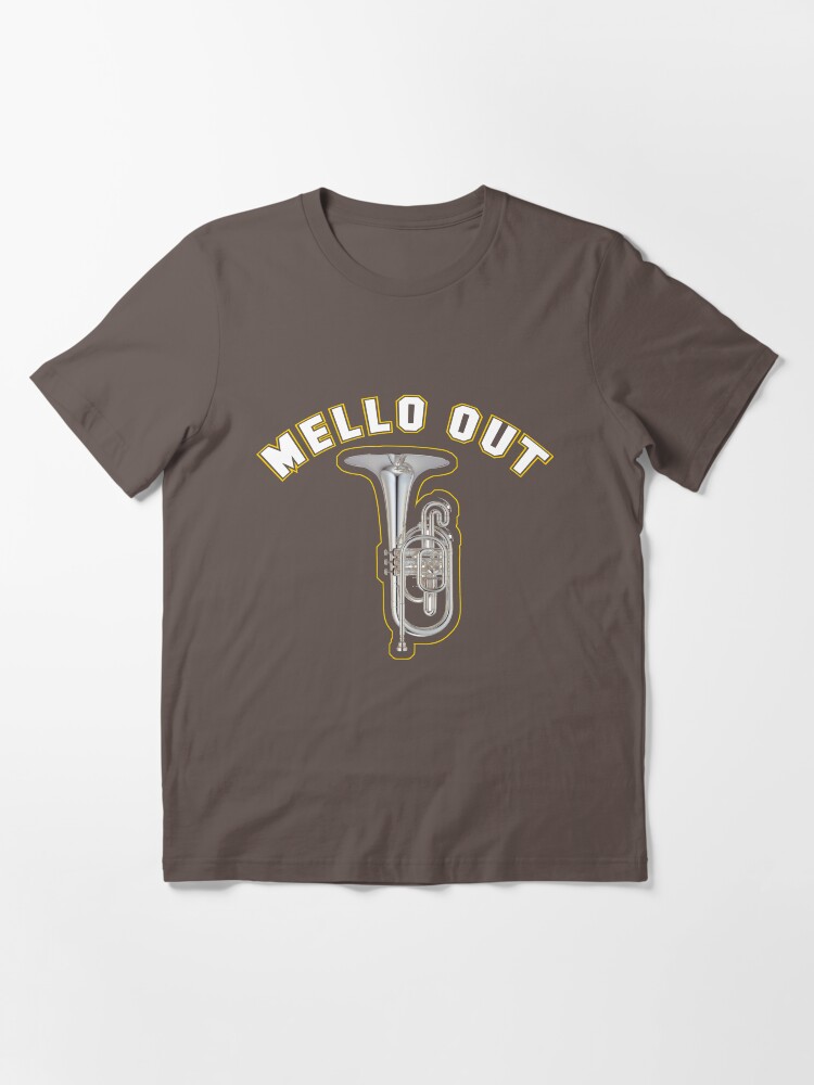 "MELLO OUT Mellophone Marching Band Tee" T-shirt for Sale by tuffkitty ...