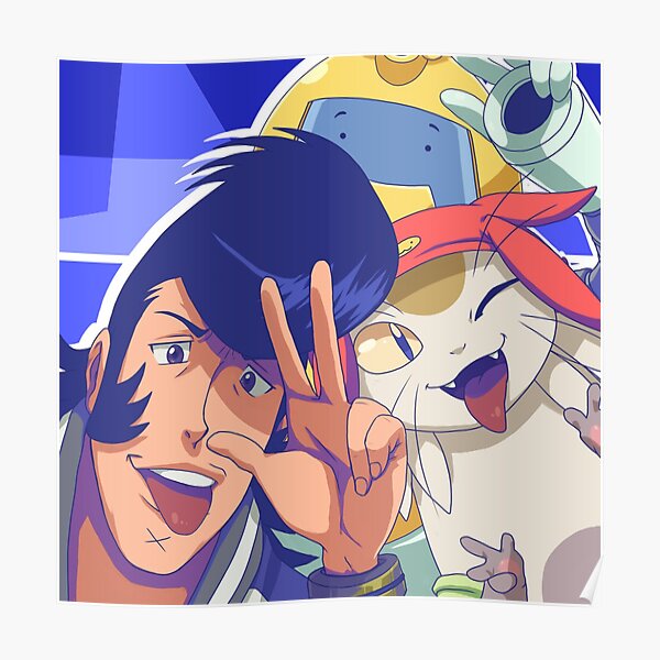 "Space Dandy and Crew 2017" Poster for Sale by scittykitty | Redbubble