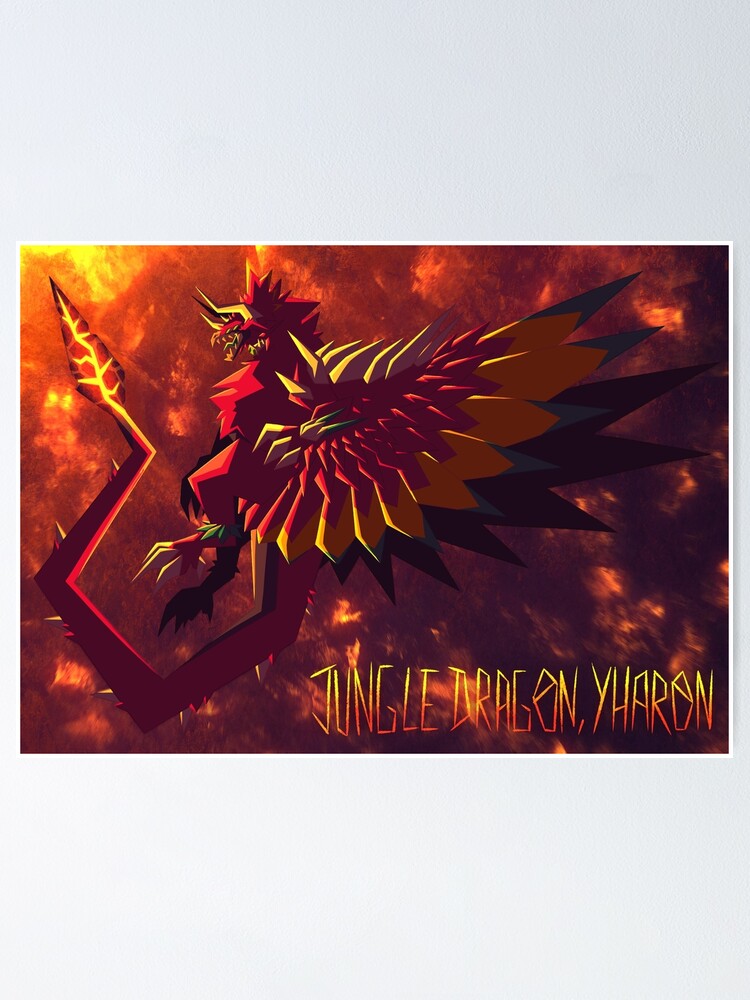 "Yharon" Poster for Sale by AnglerRaptor | Redbubble
