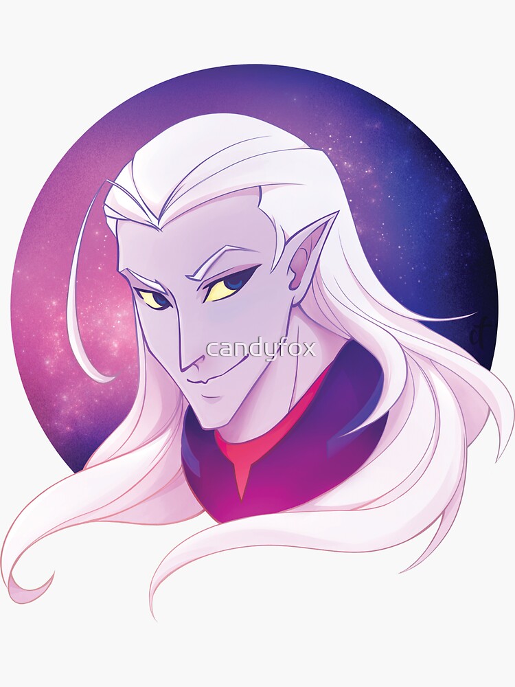 "Prince Lotor" Sticker by candyfox | Redbubble