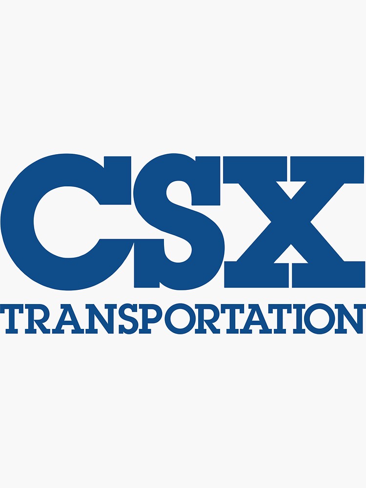 "Csx Transportation (Blue Version)" Sticker for Sale by walupoloart | Redbubble