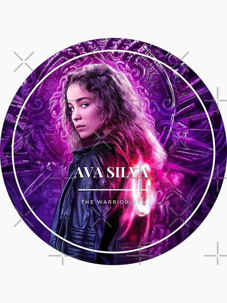 "Warrior Nun Ava Silva" Sticker for Sale by ScorpiosGraphx | Redbubble