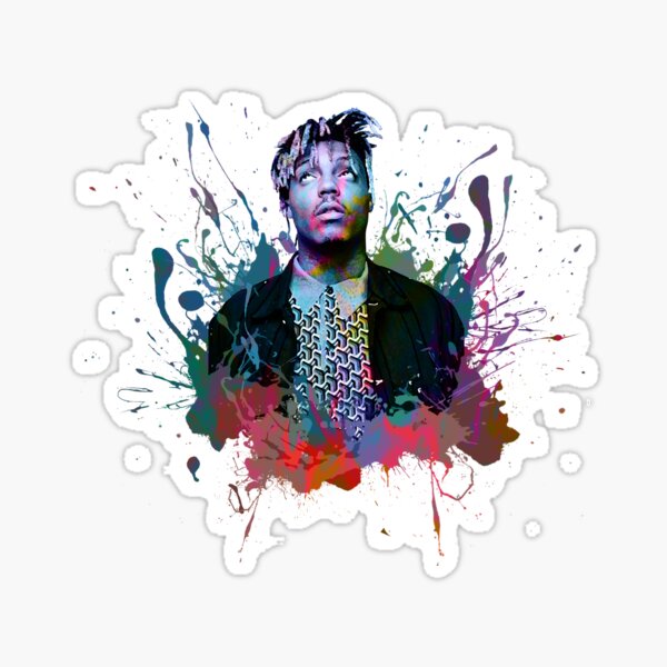 "Juice WRLD art desgn" Sticker for Sale by SyahrulPopArt | Redbubble