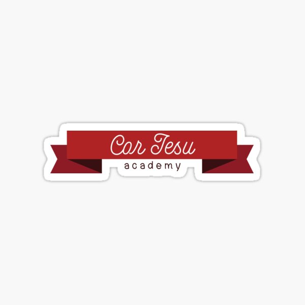 "Cor Jesu" Sticker by egusdesign | Redbubble