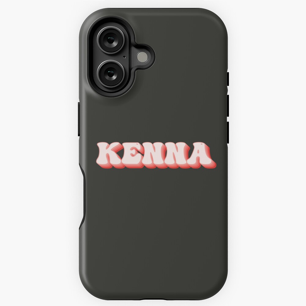 "Kenna - Name" Sticker for Sale by kindxinn | Redbubble
