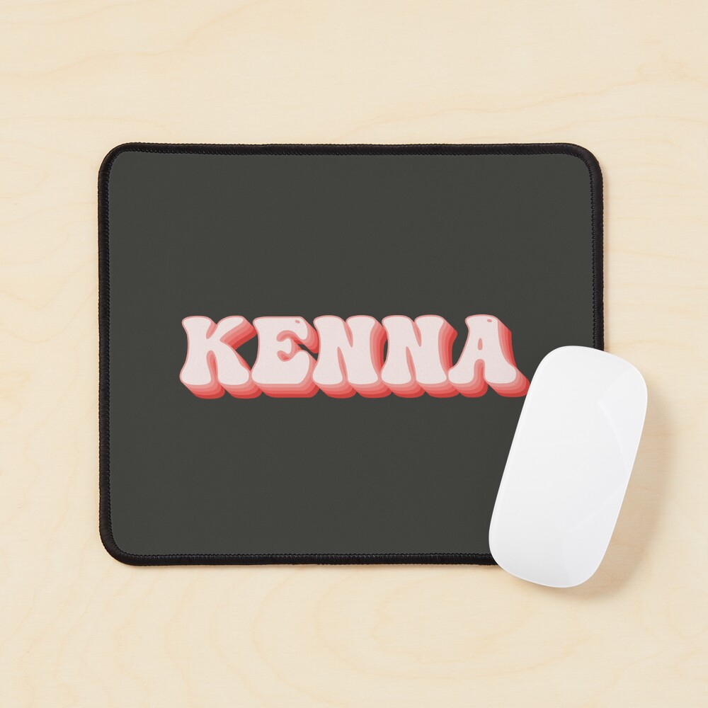 "Kenna - Name" Sticker for Sale by kindxinn | Redbubble