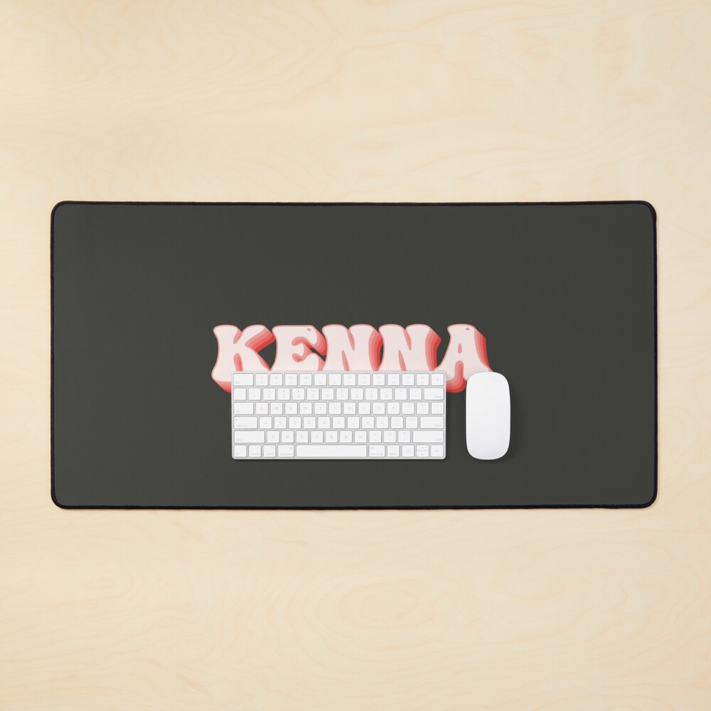 "Kenna - Name" Sticker for Sale by kindxinn | Redbubble