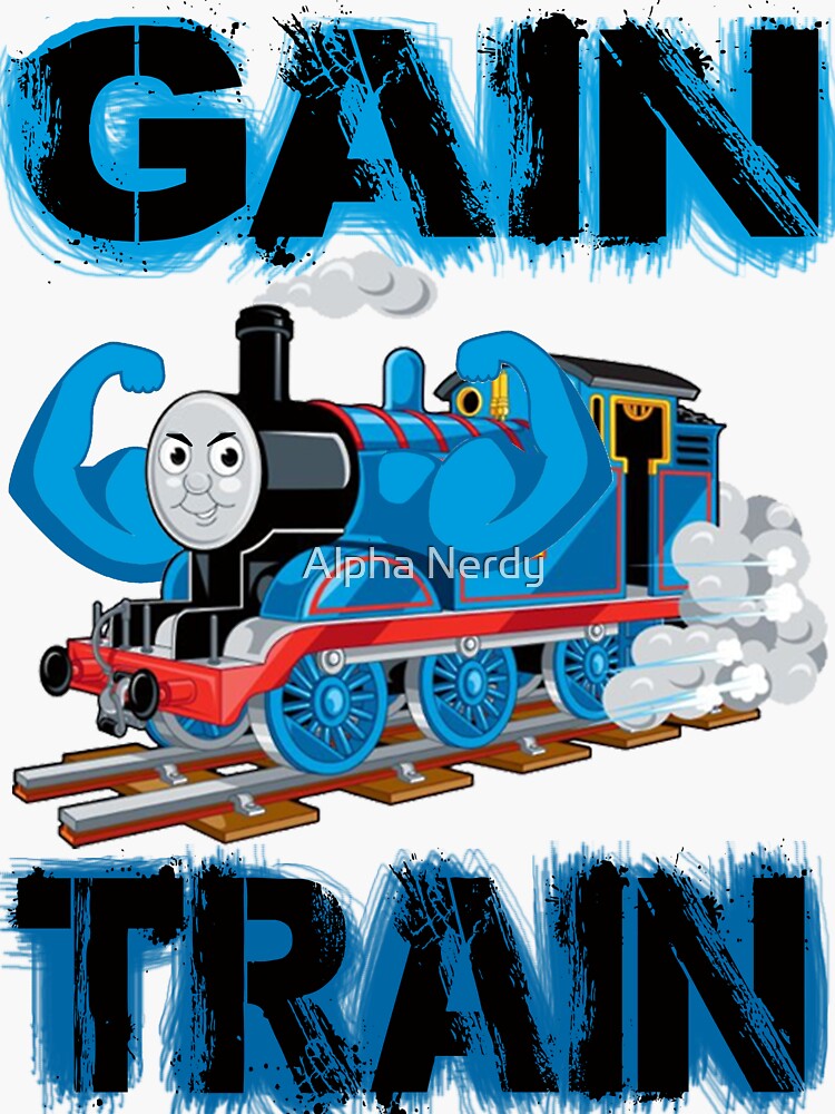 "Gain Train 2018" Sticker for Sale by kaytee137 | Redbubble