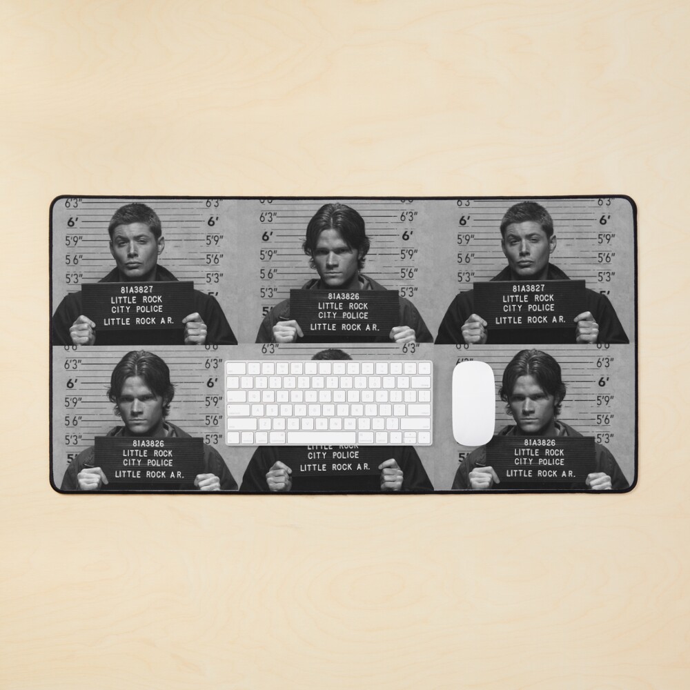 "Supernatural - Dean and Sam Mugshot " Photographic Print for Sale by ...