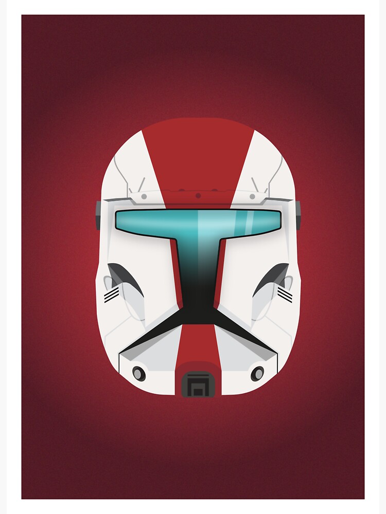 "Clone Commando Sarge (Aiwha Squad)" Sticker for Sale by noise-graphics ...