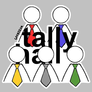 "Tally Hall Logo" Sticker for Sale by goobiedr | Redbubble
