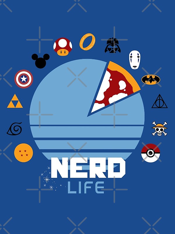 "Nerd Life" by Alessandro Spedicato | Redbubble