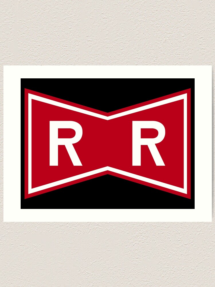 "Red Ribbon Army Logo" Art Print for Sale by Kudere-Shen-Woo | Redbubble