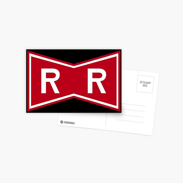 "Red Ribbon Army Logo" Postcard by Kudere-Shen-Woo | Redbubble