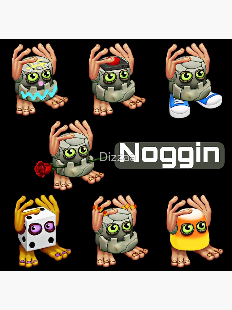 My Singing Monsters Characters Noggin Premium Matte Vertical Poster