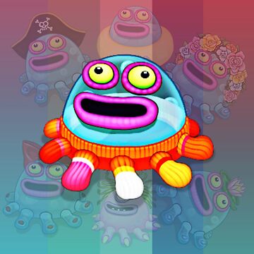 "My Singing Monsters character Toe Jammer" Poster for Sale by Dizzaa ...