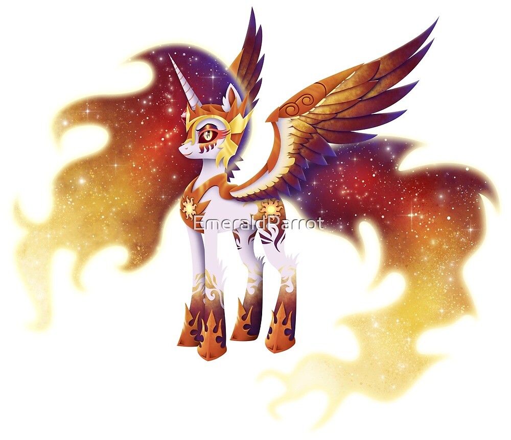 "My Little Pony Rainbow Power Daybreaker" by EmeraldParrot | Redbubble