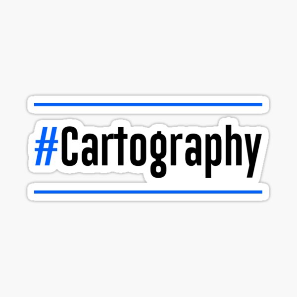 "Cartographer Cartography Tag" Sticker for Sale by NestaReign | Redbubble