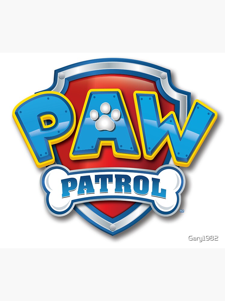 "Paw Logo" Sticker by Gary1982 | Redbubble