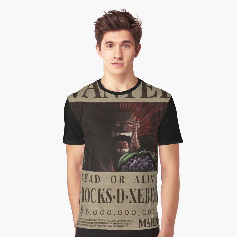 "Rocks D Xebec One Piece Bounty Rocks Wanted" Poster for Sale by One ...