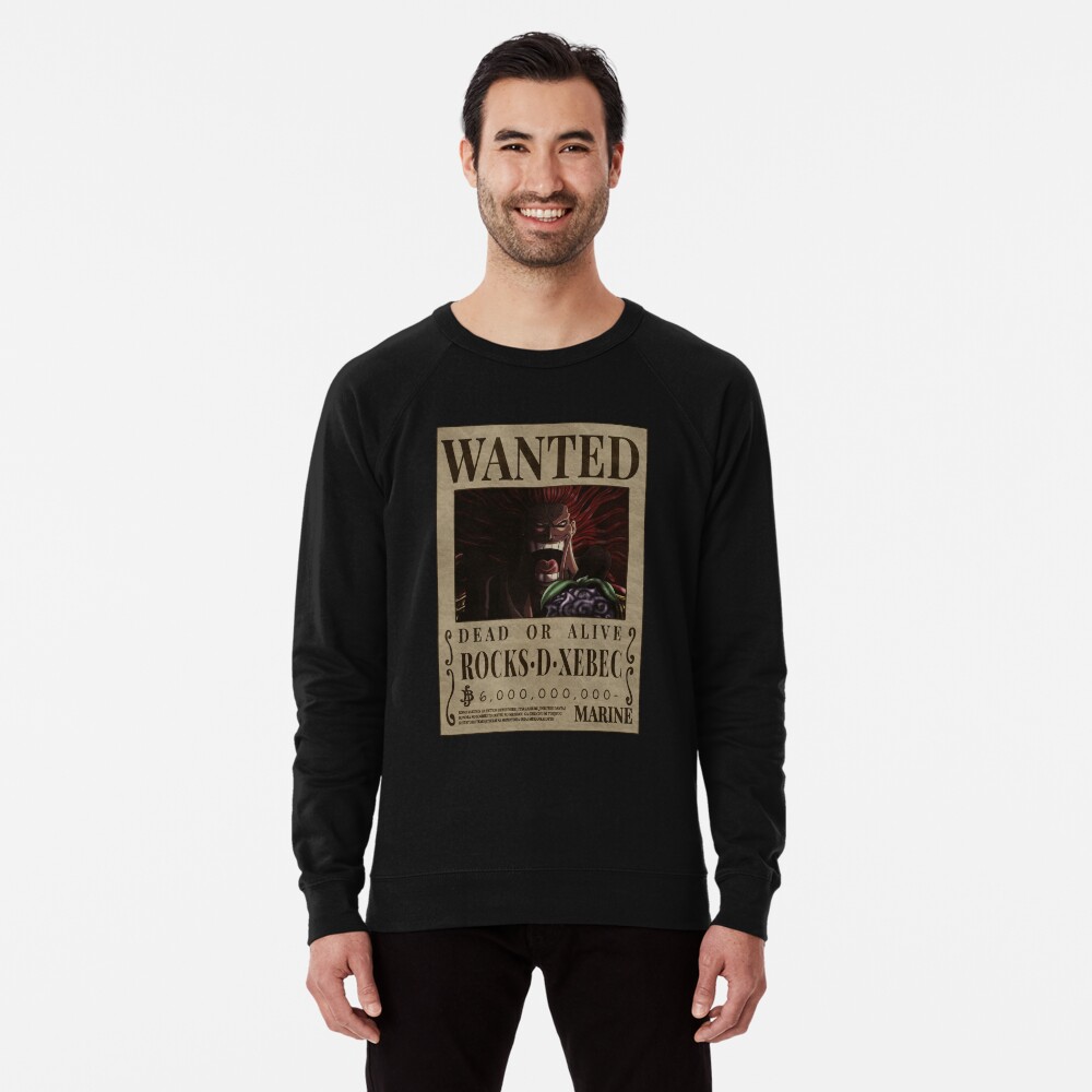 "Rocks D Xebec One Piece Bounty Rocks Wanted" Poster for Sale by One ...