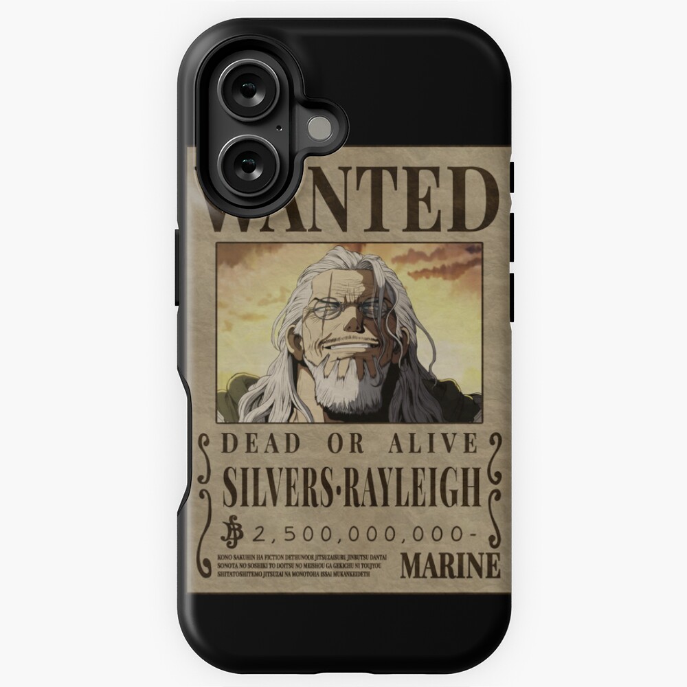 "Silvers Rayleigh One Piece Bounty Dark King reighley Wanted" Poster ...