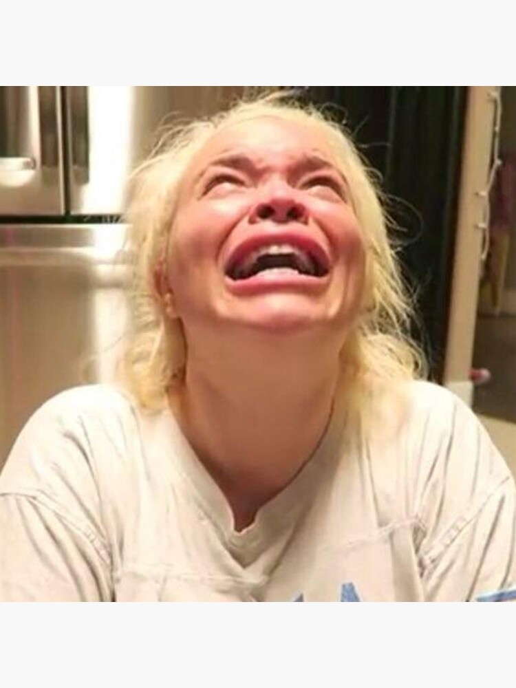 "trisha crying" Art Print for Sale by BananaB1TCH | Redbubble